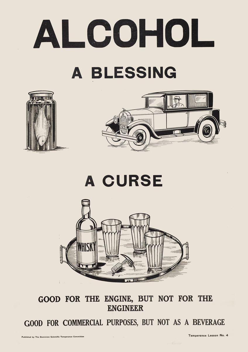Canadian anti-alcohol poster – Propagandopolis
