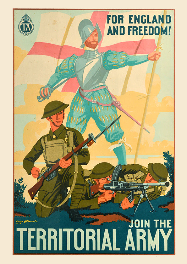 For England and Freedom! — British poster – Propagandopolis