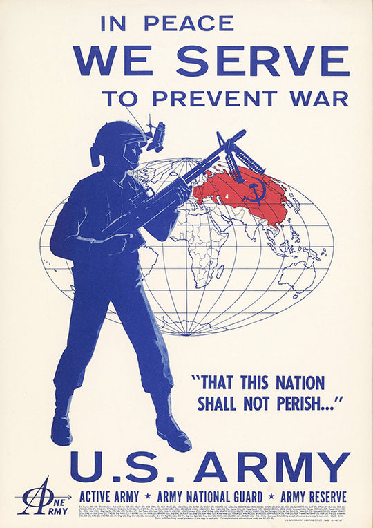 In peace we serve to prevent war — American poster – Propagandopolis