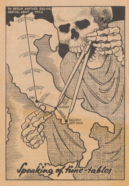 Speaking of time tables — German World War Two poster – Propagandopolis